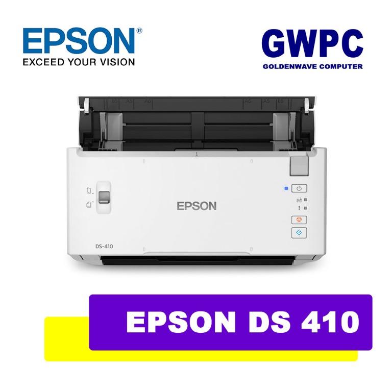 Epson WorkForce DS-410 A4 Duplex Sheet-fed Document Scanner, Computers ...