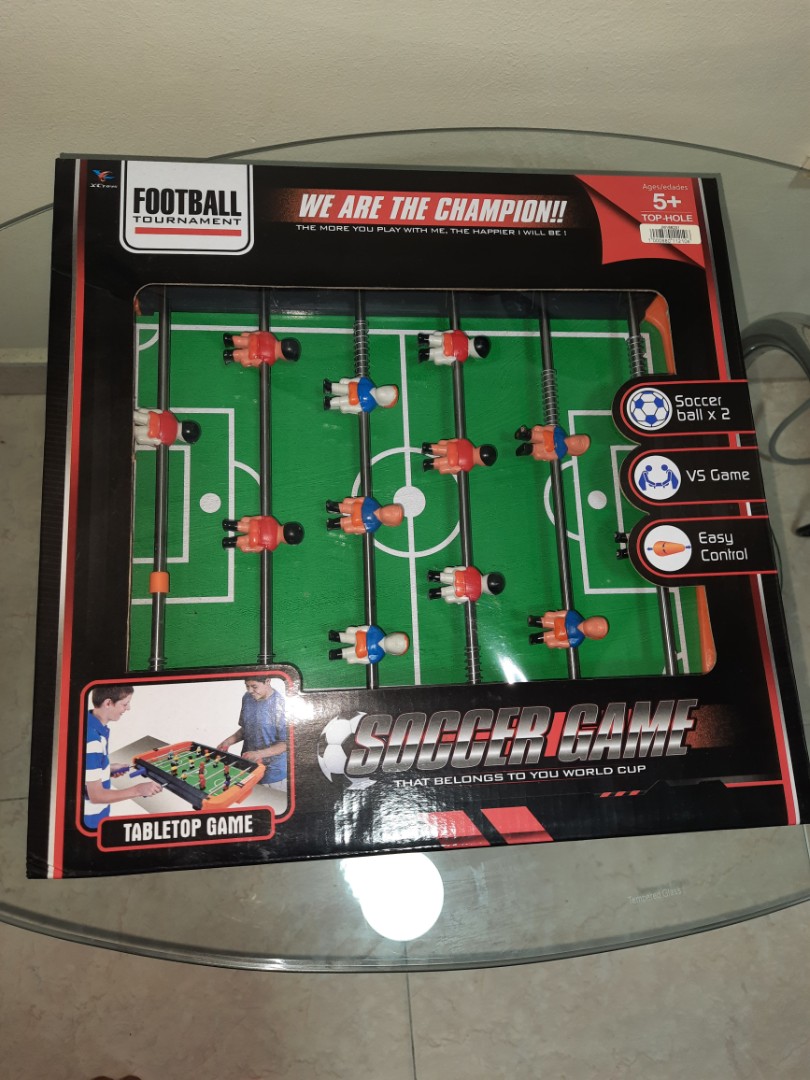 Football table top game, Hobbies & Toys, Toys & Games on Carousell