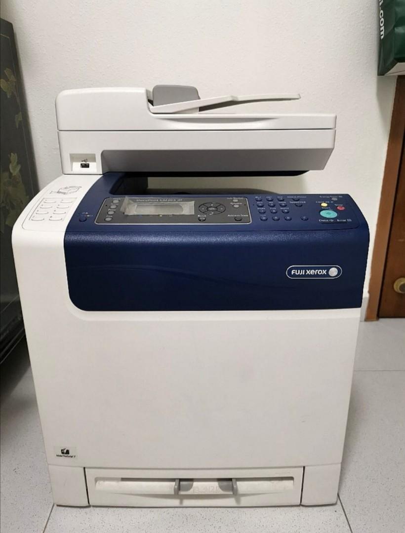 Fuji Xerox DocuPrint CM305df, Computers & Tech, Printers, Scanners ...