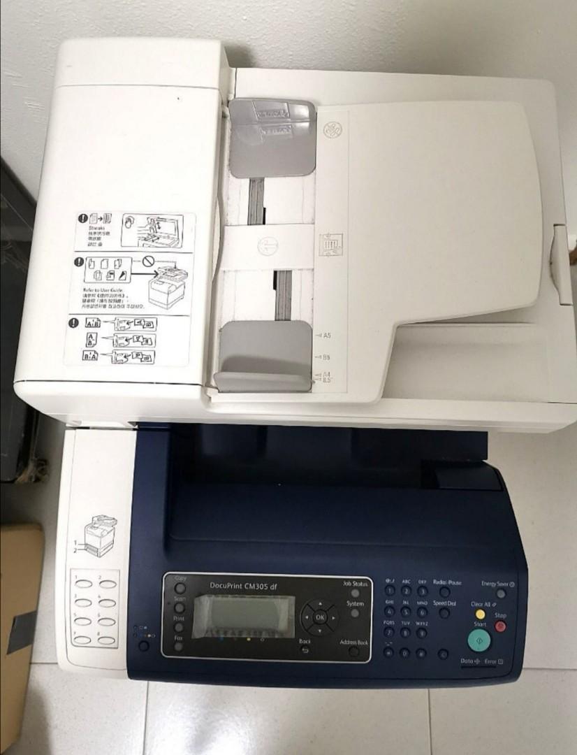 Fuji Xerox DocuPrint CM305df, Computers & Tech, Printers, Scanners ...
