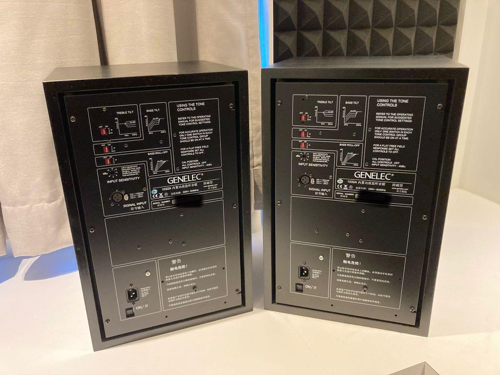 Genelec 1032A 10” Studio Monitors 喇叭, 音響器材, Soundbar、揚聲器、藍牙喇叭、耳擴 ...
