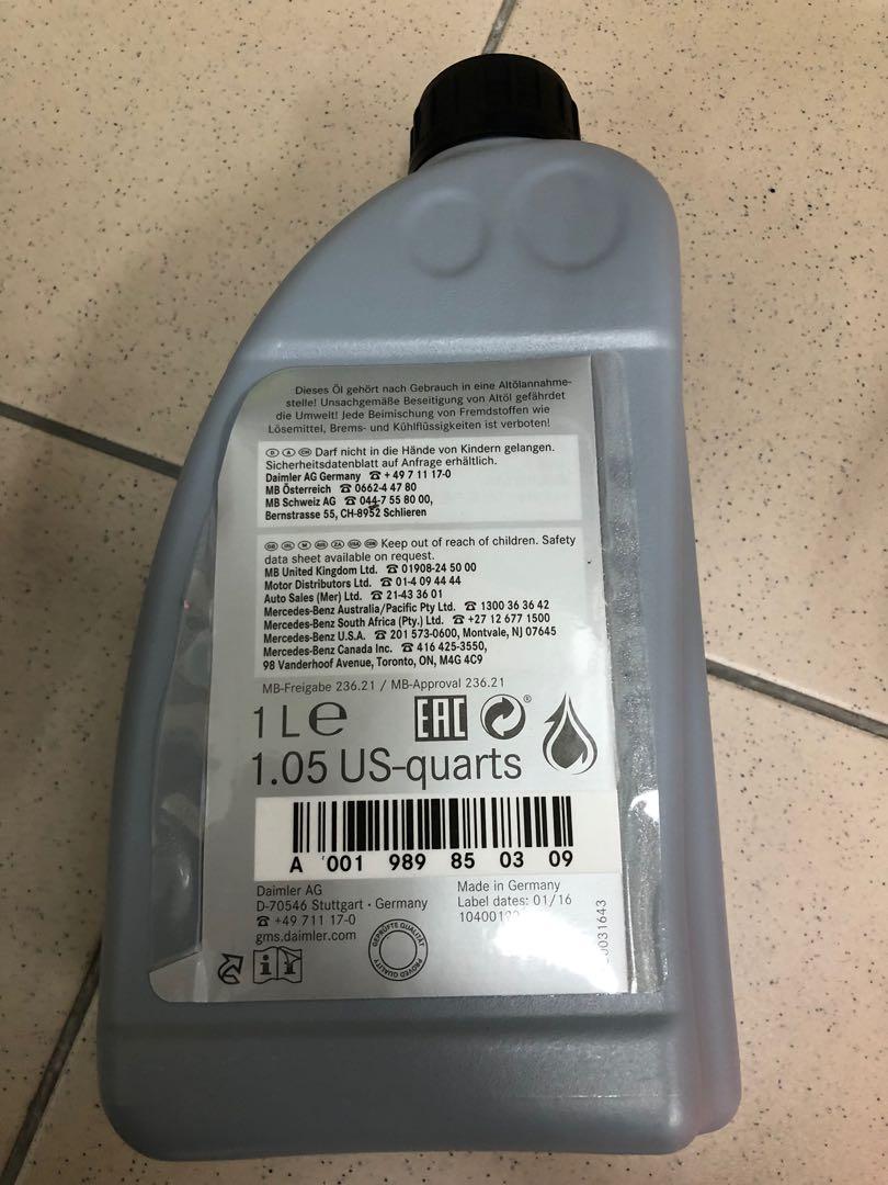 Genuine Mercedes DCT Fluid, Car Accessories, Car Workshops & Services ...