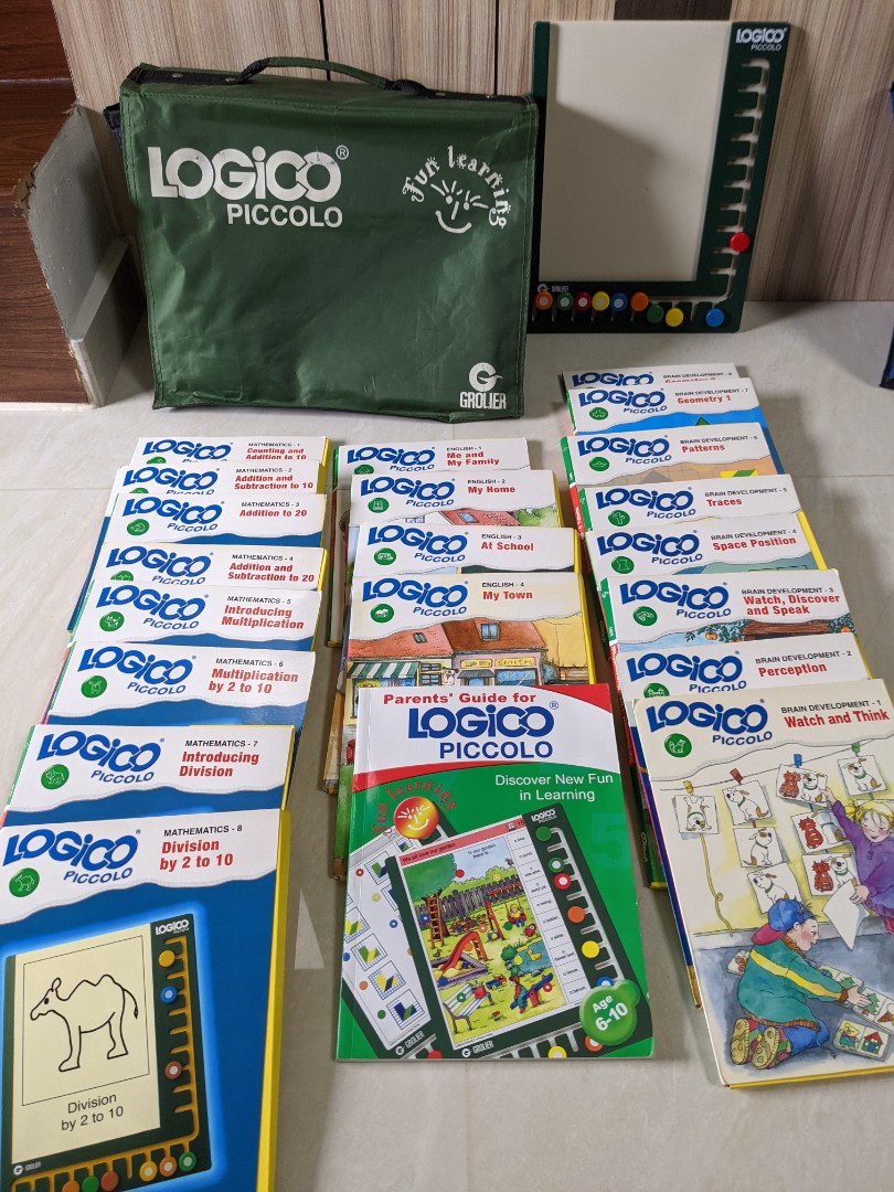 Grolier Logico Piccolo for 6-10 years, Hobbies & Toys, Books ...