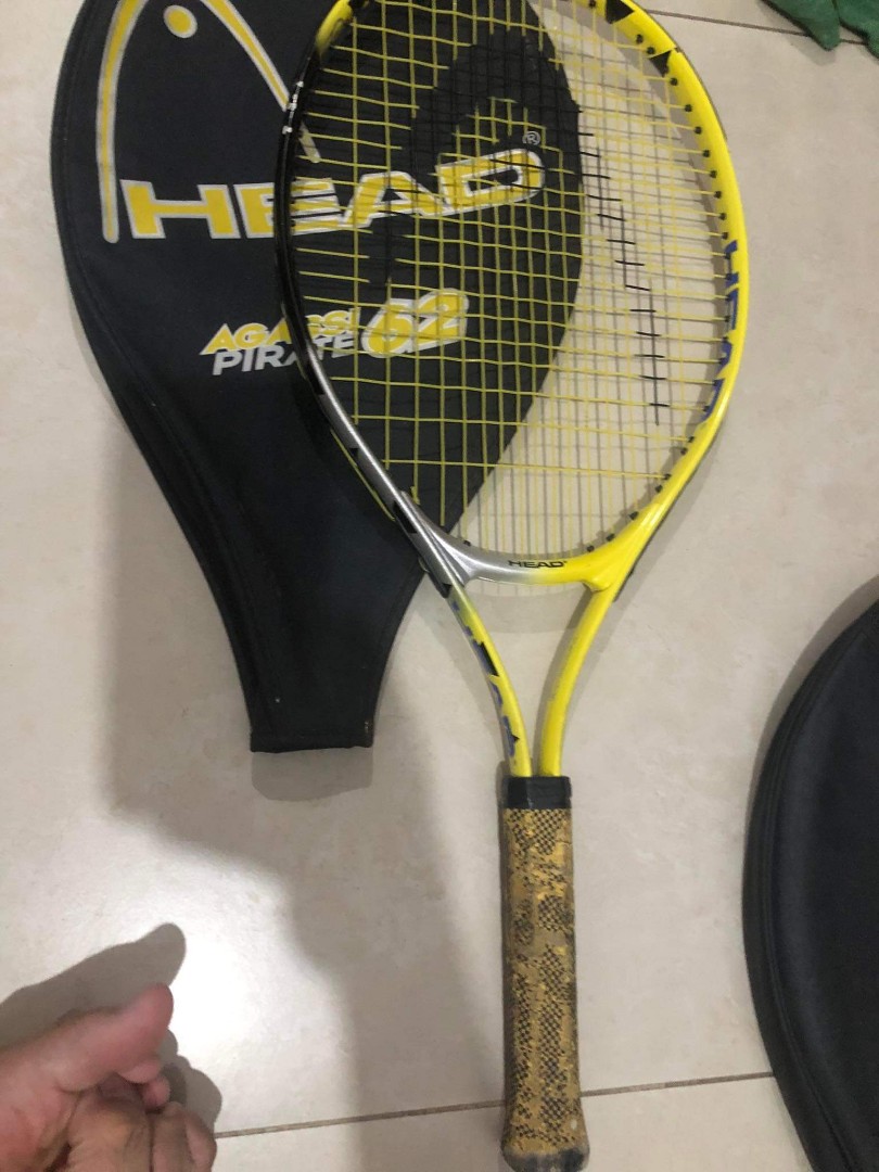 Head tennis racquet w/ bag, Sports Equipment, Sports & Games, Racket ...