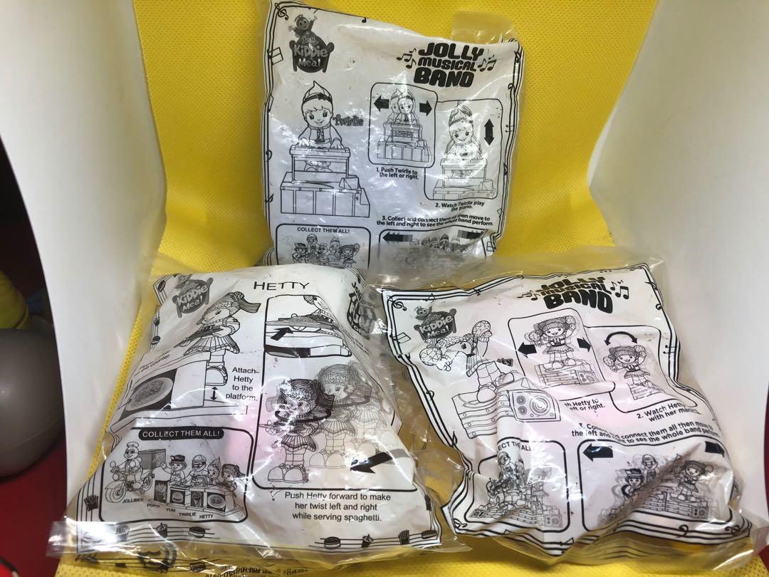 Hetty Spaghetti and Twirlie Toys from Jollibee, Hobbies & Toys, Toys ...