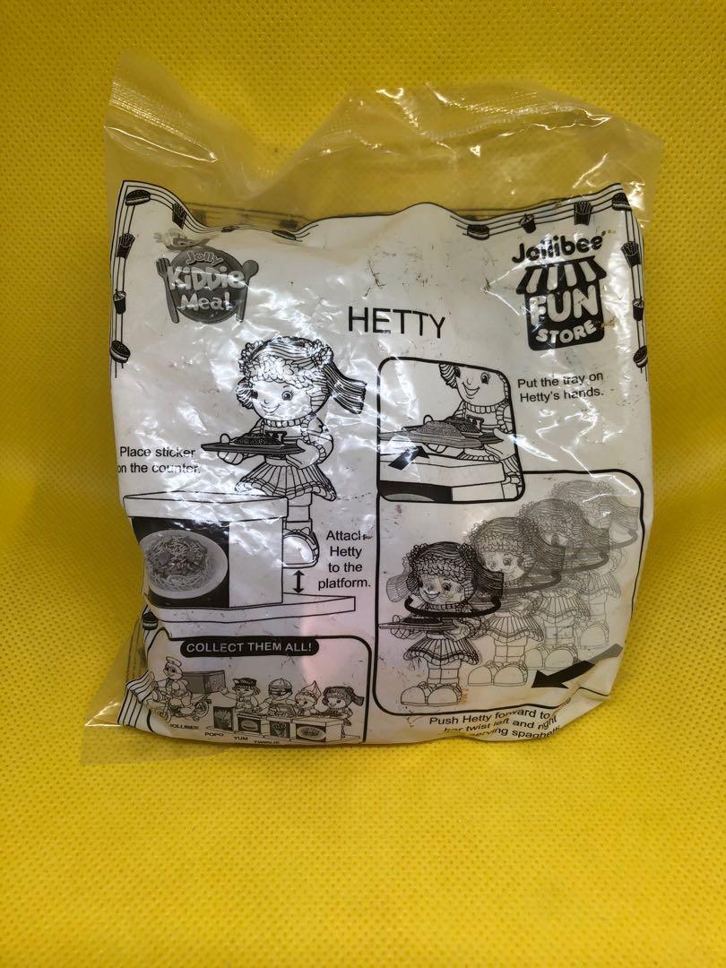 Hetty Spaghetti and Twirlie Toys from Jollibee, Hobbies & Toys, Toys ...