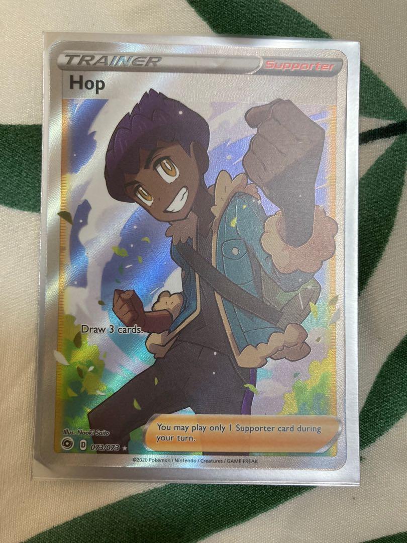 Hop Pokemon Trainer Full Art - pokemon tcg / cheap / mewtwo / pikachu ...