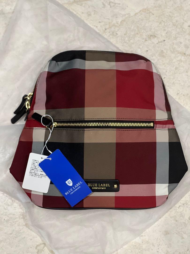 Japan Blue Label 2 way bag, Women's Fashion, Bags & Wallets, Backpacks ...