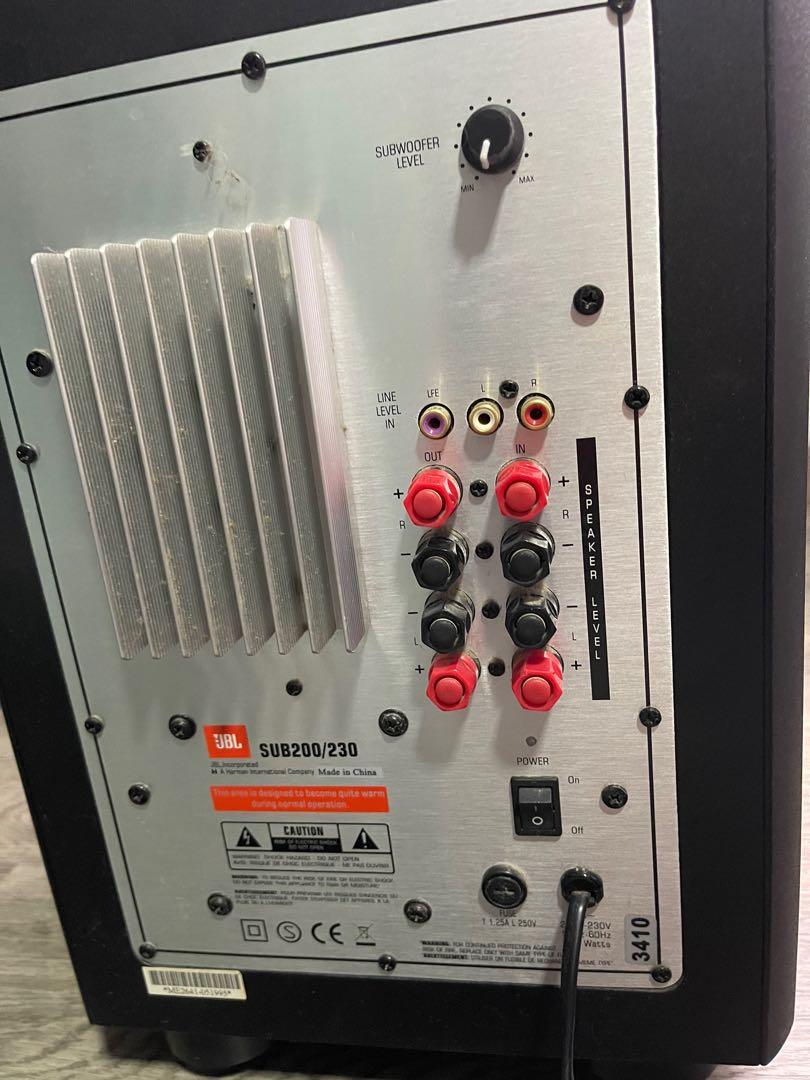 JBL satellite speakers and Subwoofer, Audio, Soundbars, Speakers & Amplifiers on Carousell