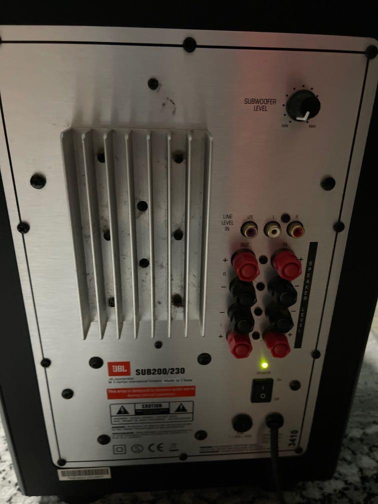 JBL satellite speakers and Subwoofer, Audio, Soundbars, Speakers & Amplifiers on Carousell