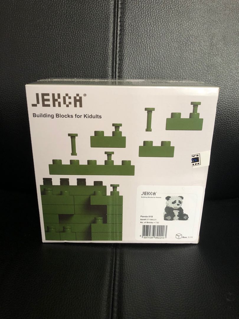 JECKA building block [Panda], Hobbies & Toys, Toys & Games on Carousell