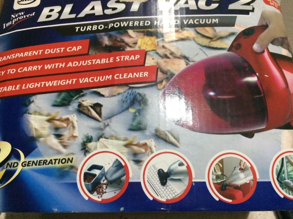 JML BLAST VAC vacuum cleaner (XL 202B), TV & Home Appliances, Vacuum ...