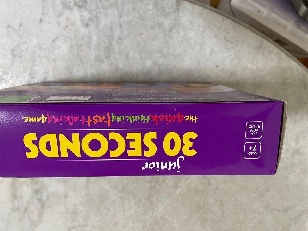 Junior 30 seconds card game, Hobbies & Toys, Toys & Games on Carousell