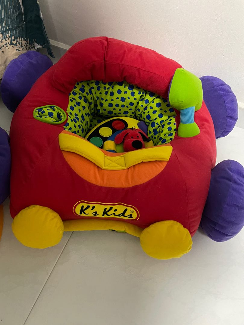 Baby soft car (with electronic dashboard) , Babies & Kids, Infant ...