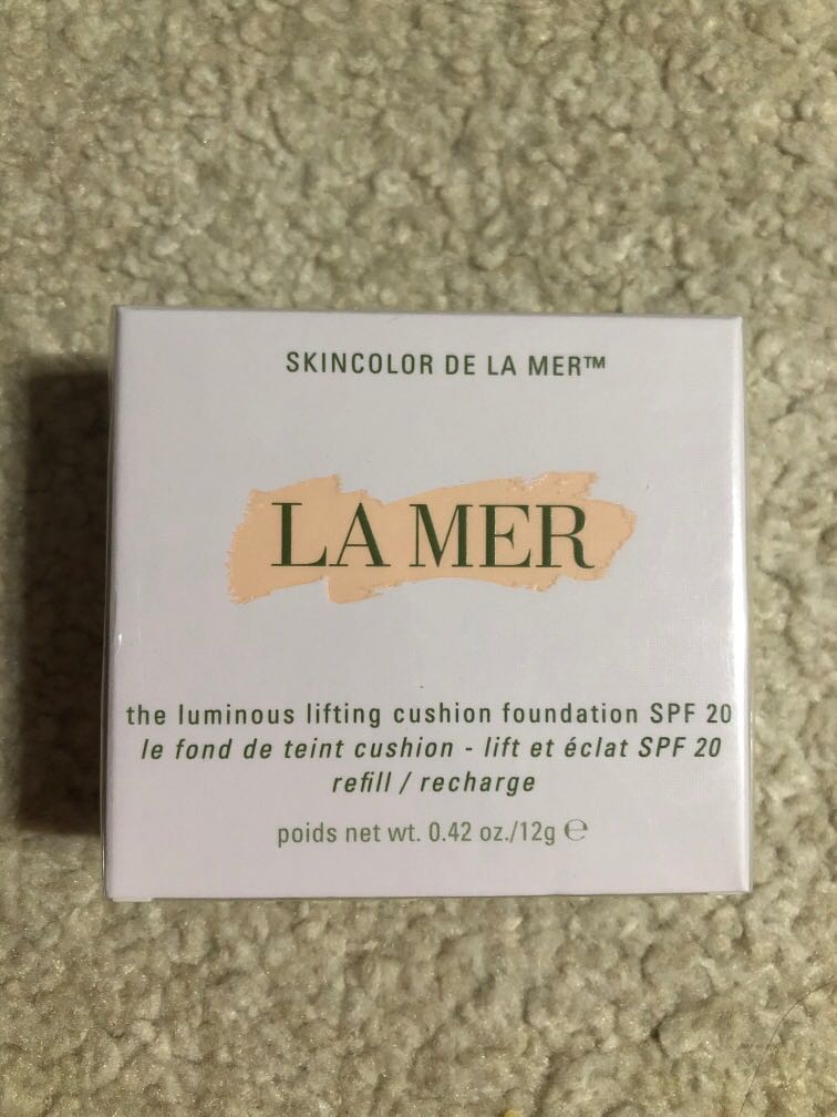 LA MER the luminous lifting cushion foundation SPF 20 refill, Beauty ...