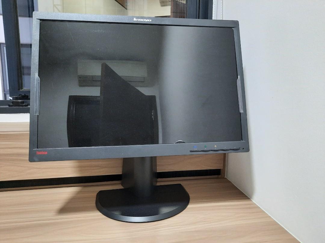 Lenovo ThinkVision monitor, Computers & Tech, Desktops on Carousell
