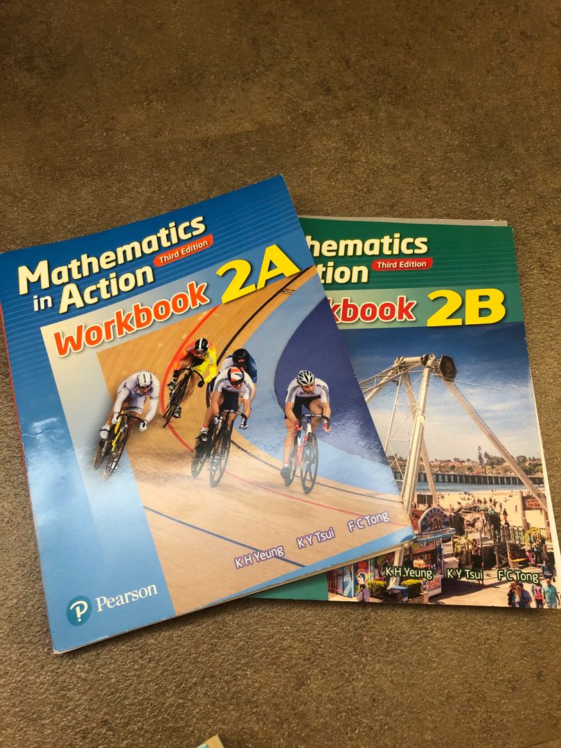 Mathematics in Action 2A & 2B Pearson, 興趣及遊戲, 書本 & 文具, 教科書 - Carousell
