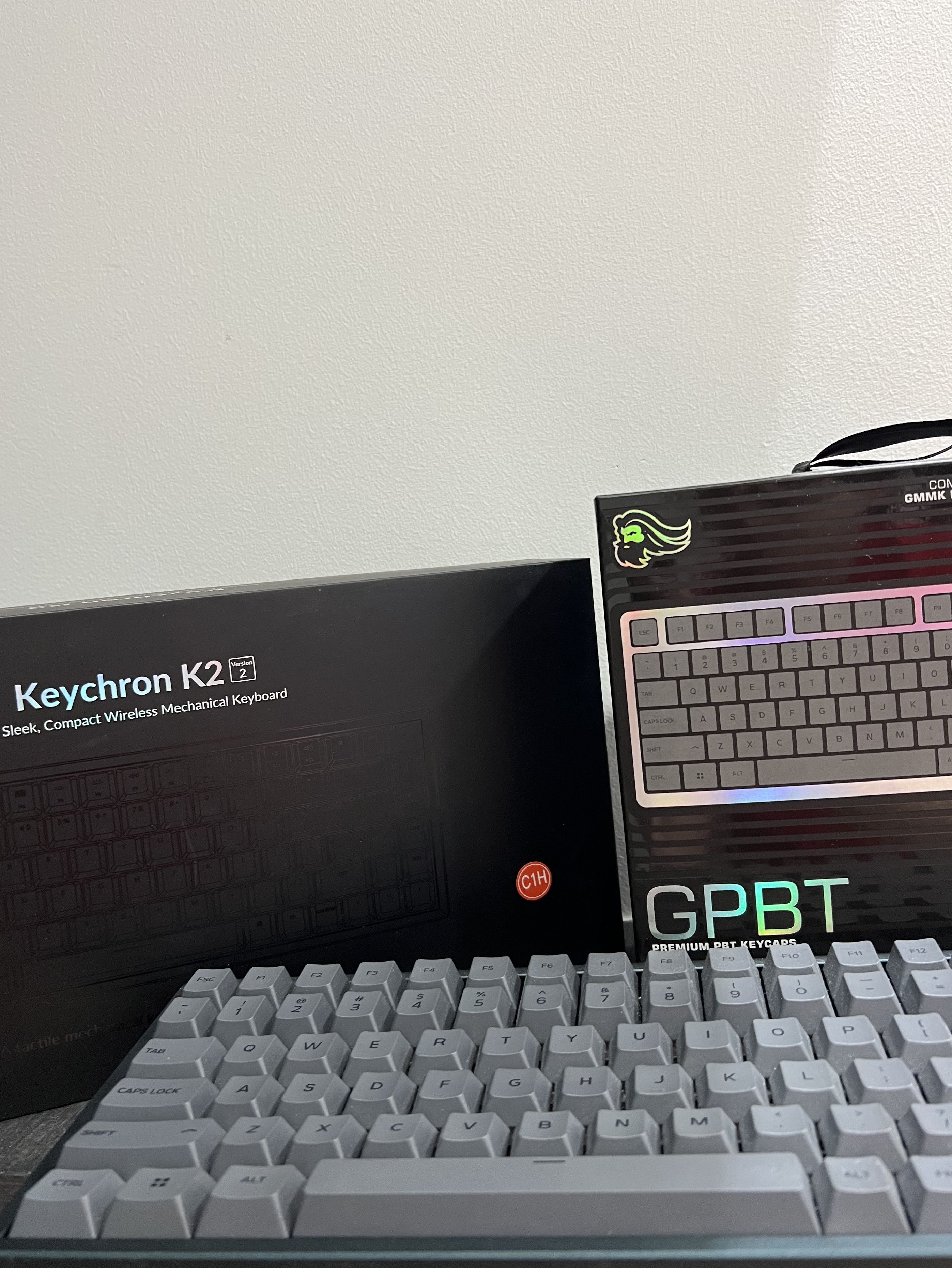 Modded Keychron K2 V2 RGB Hotswap, Computers & Tech, Parts ...
