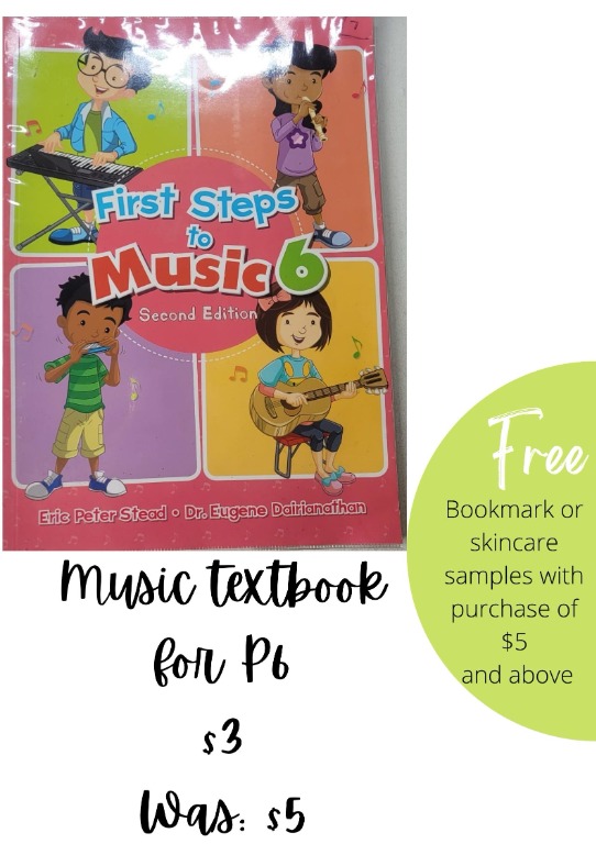Music Textbook Primary 6, Hobbies & Toys, Books & Magazines, Textbooks ...