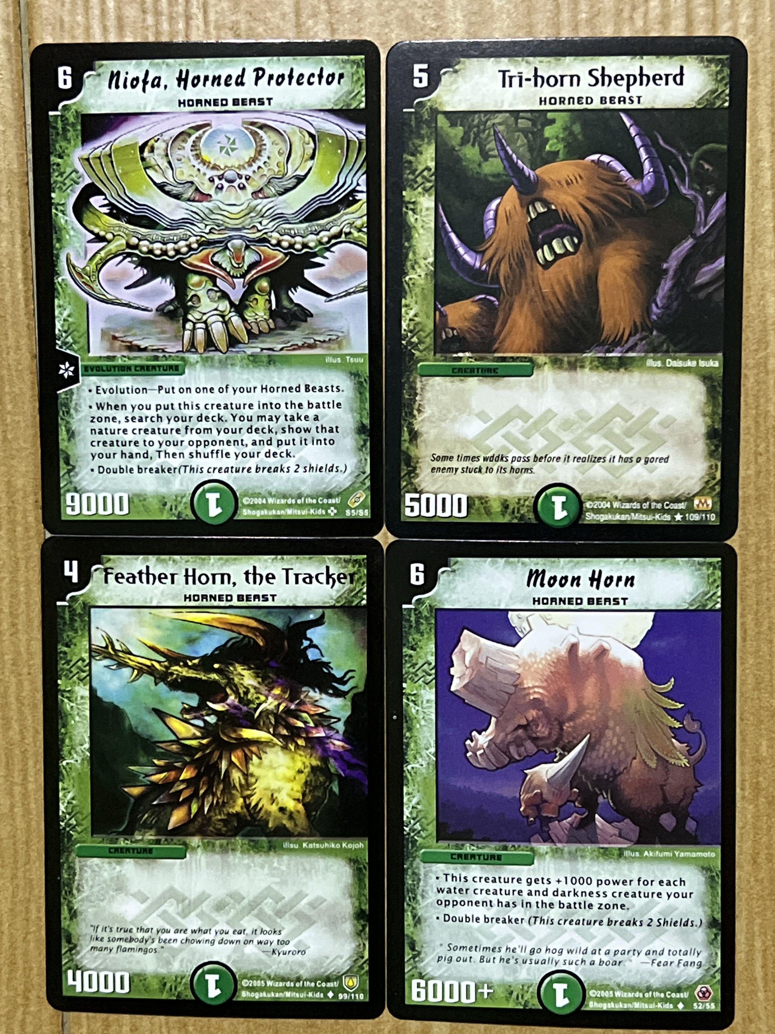 Duel Masters Cards Deck Nature Civilisation, Hobbies & Toys, Toys ...