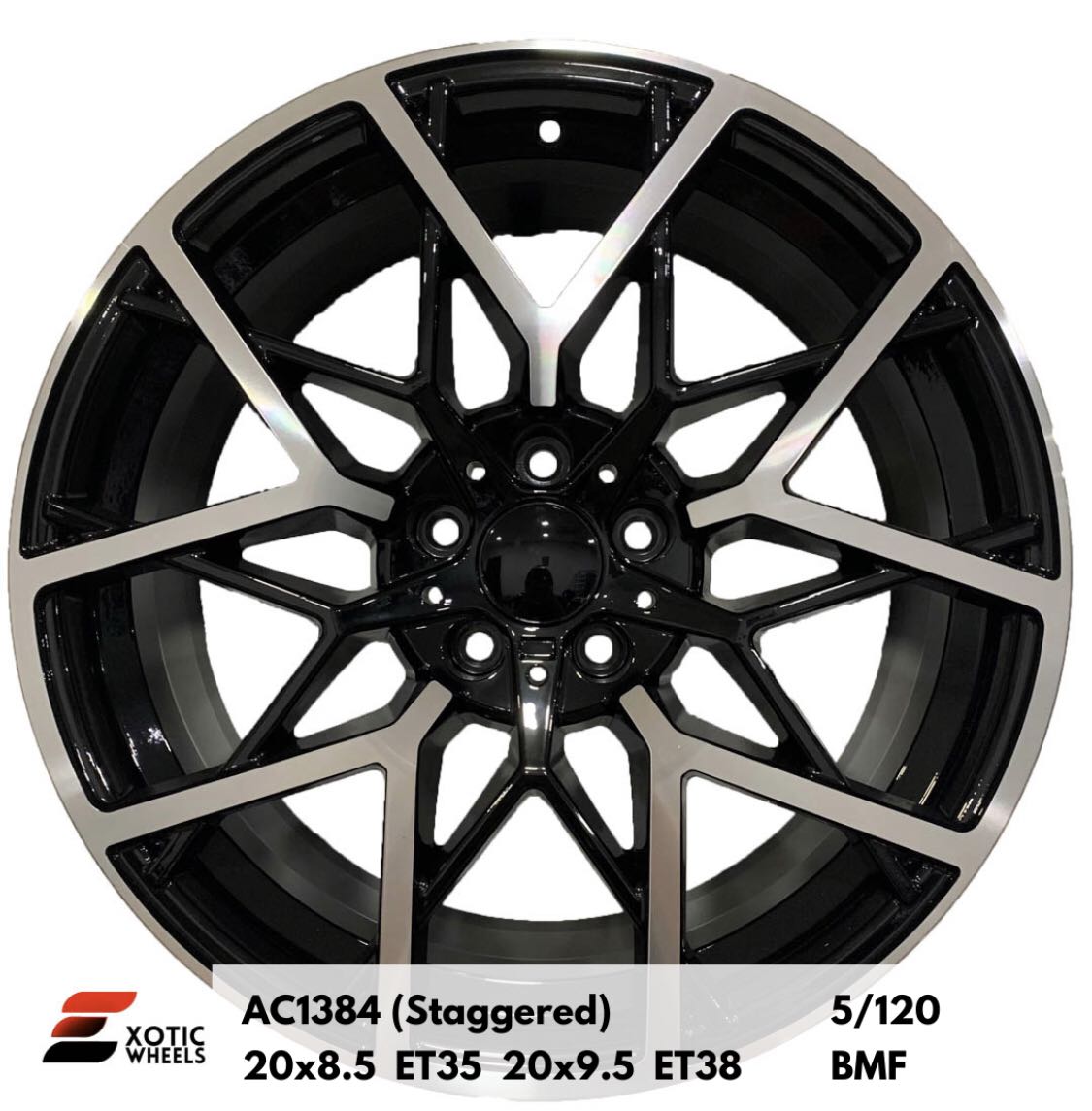 New 20” BMW 5x120 F10 Staggered rim, Car Accessories, Tyres & Rims on ...