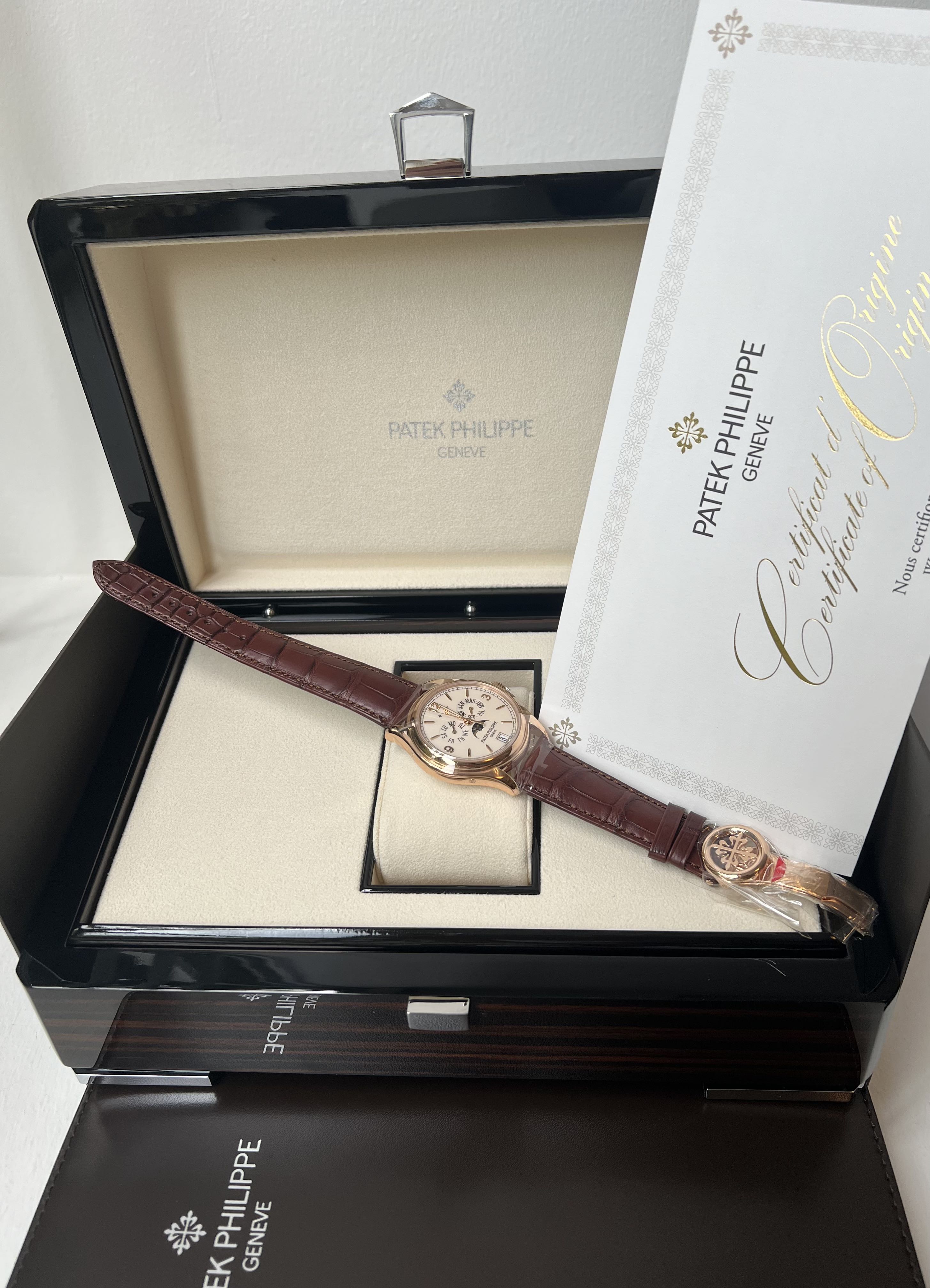 New Patek 5146 Rose Gold 5146R, Luxury, Watches on Carousell