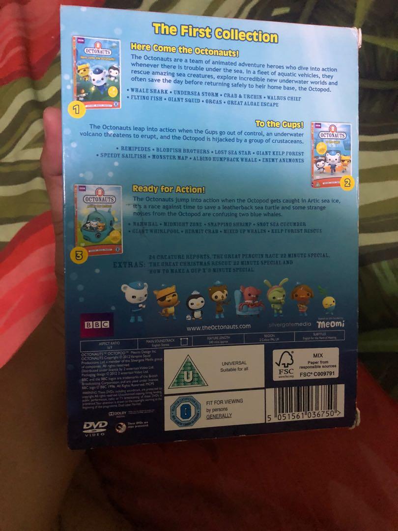 Octonauts dvd box set, Hobbies & Toys, Music & Media, CDs & DVDs on ...