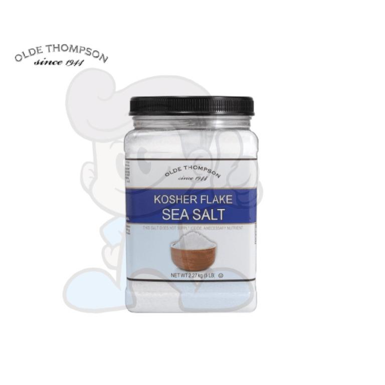 Olde Thompson Kosher Flake Sea Salt 2.27 kg, Food & Drinks, Spice ...