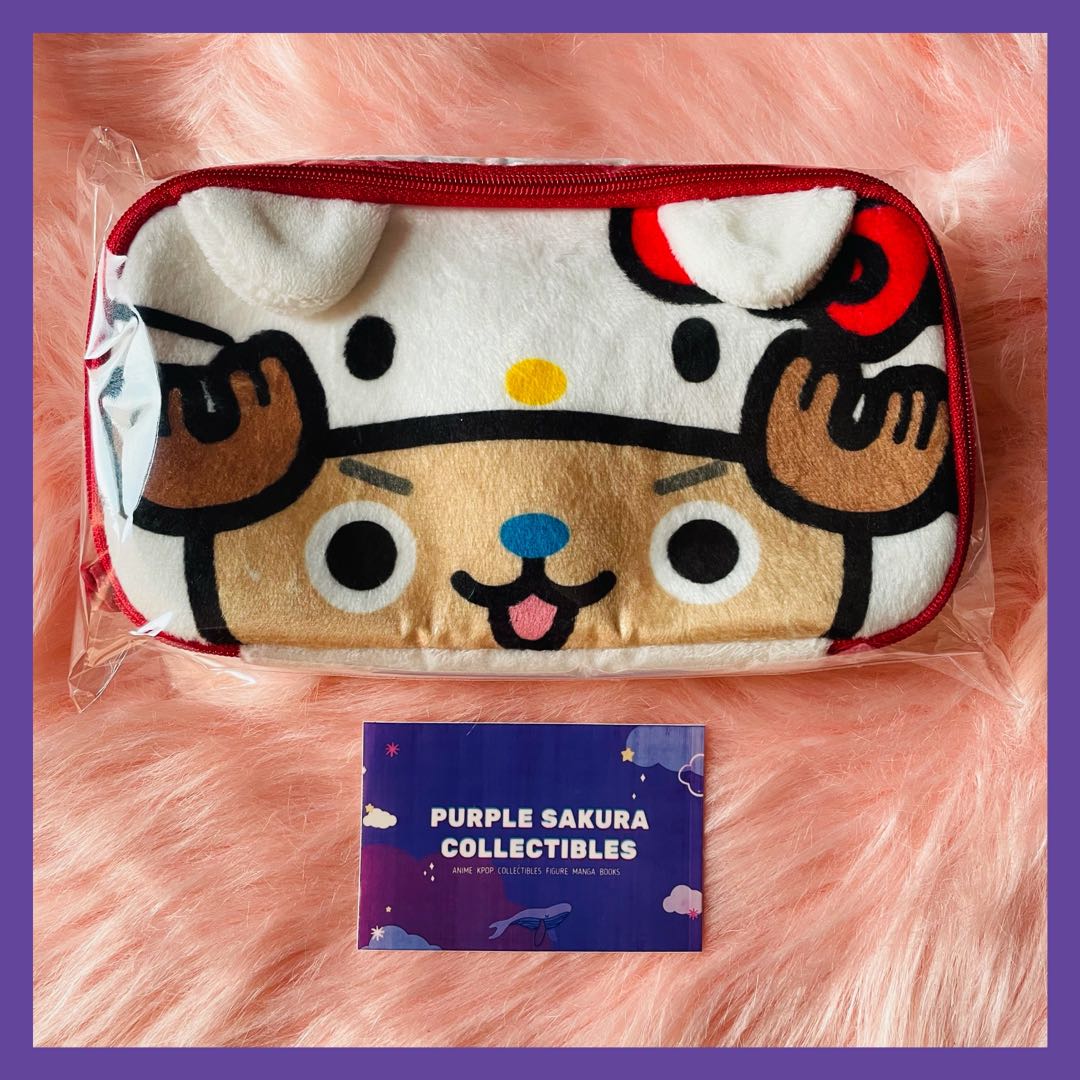 One Piece X Hello Kitty Pouch - Chopper, Hobbies & Toys, Memorabilia ...