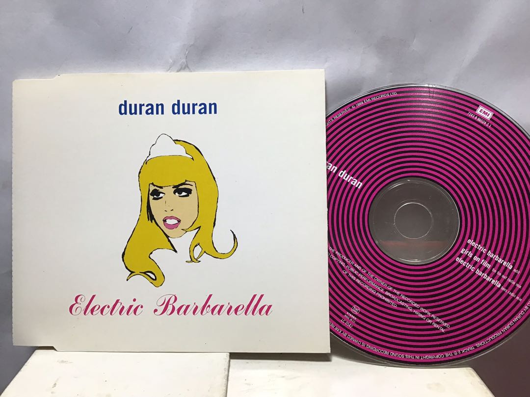 ORIGINAL 1999 PRESS Duran Duran - Electric Barbarella OOP CD Anubis 90s ...