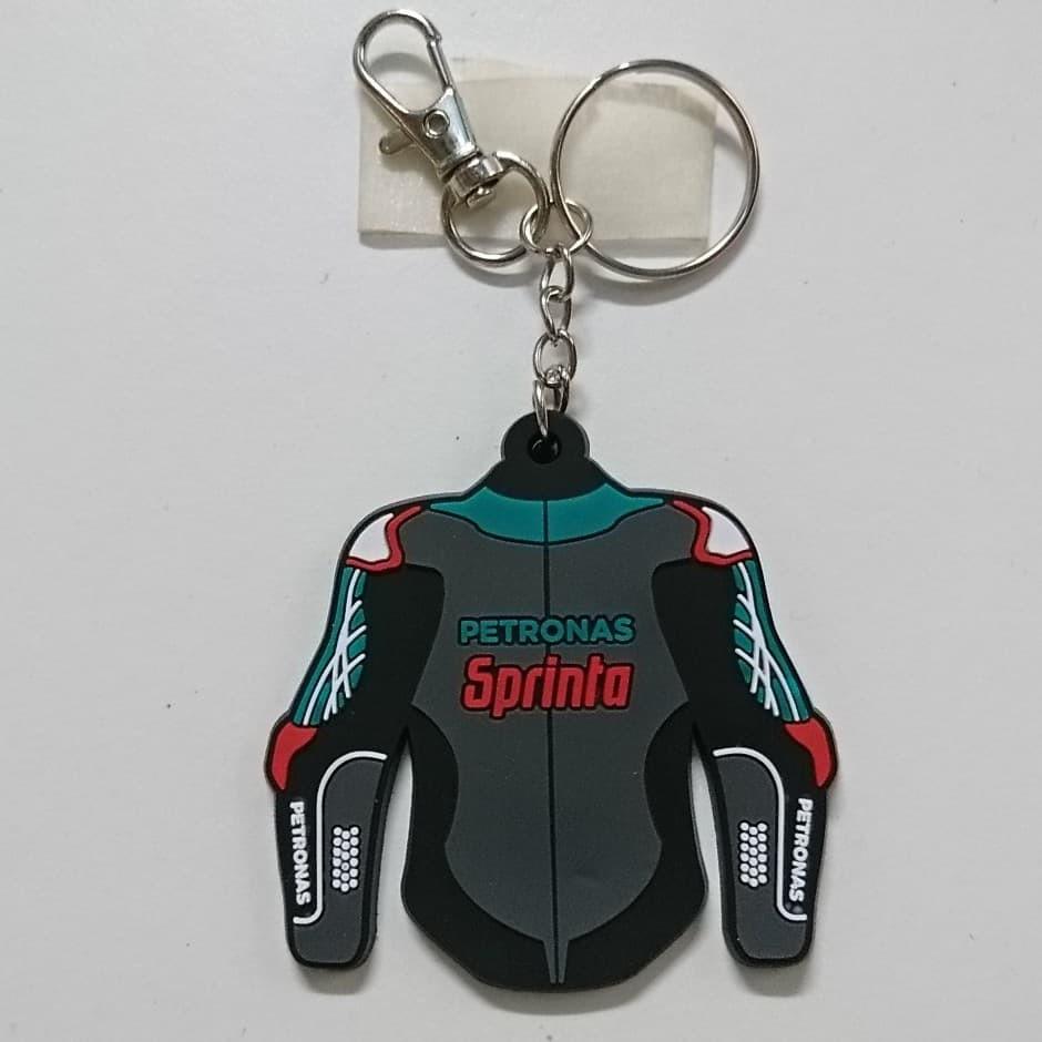 Petronas Limited Edition MotoGP Suit Keychain, Motorbikes on Carousell