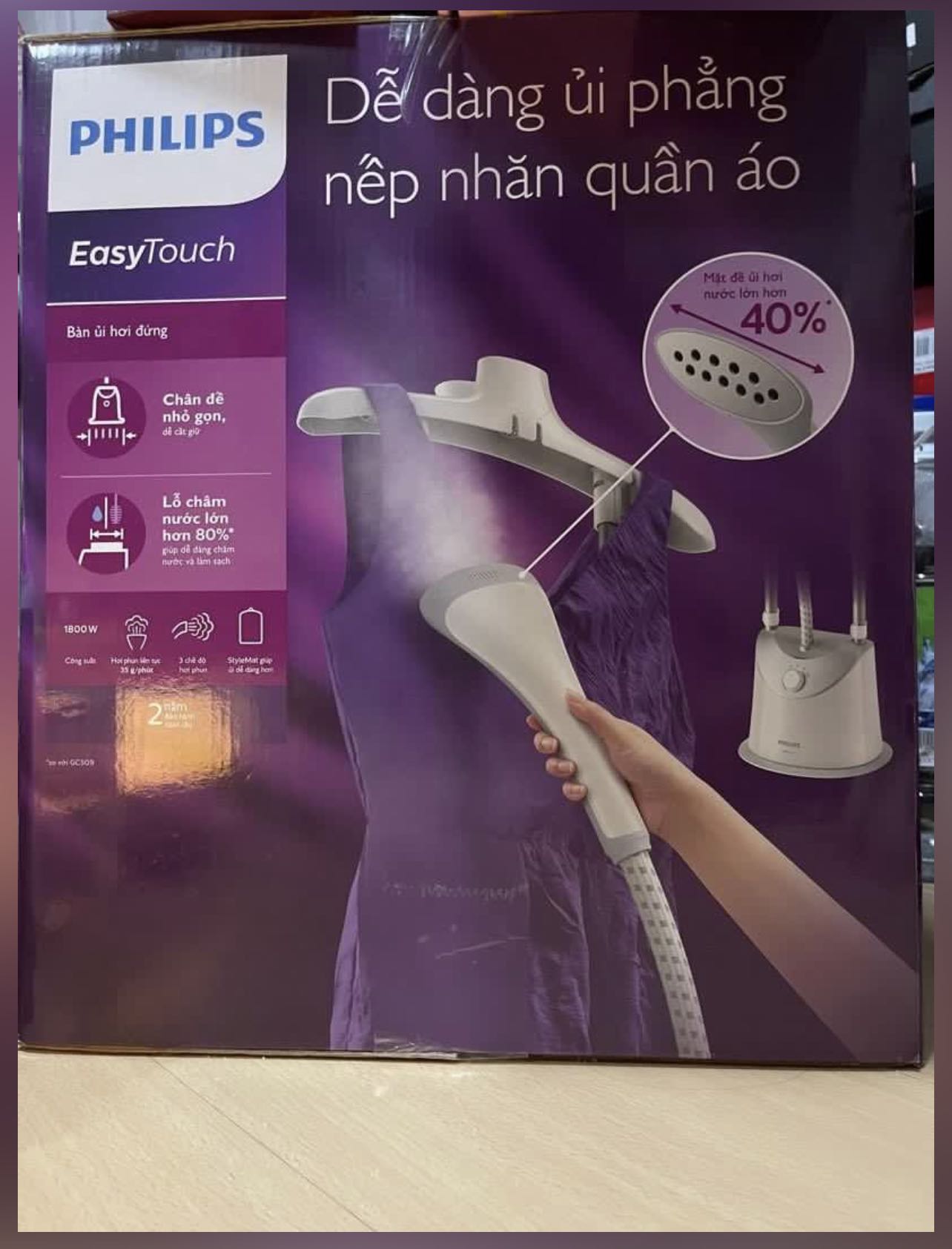 Philips Easytouch Garment Clothes Stand Steamer Iron, TV & Home ...