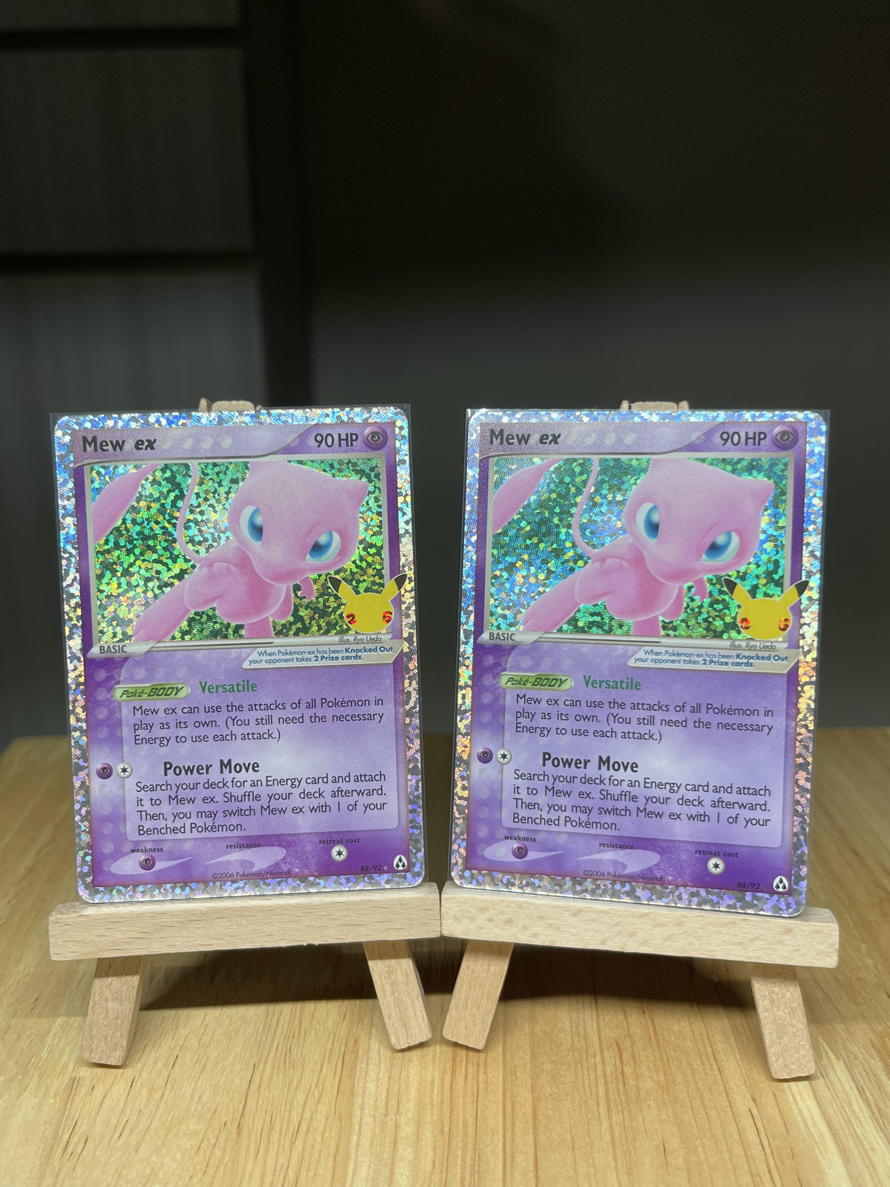 Pokemon 25th Celebrations - Mew ex, Hobbies & Toys, Toys & Games on ...