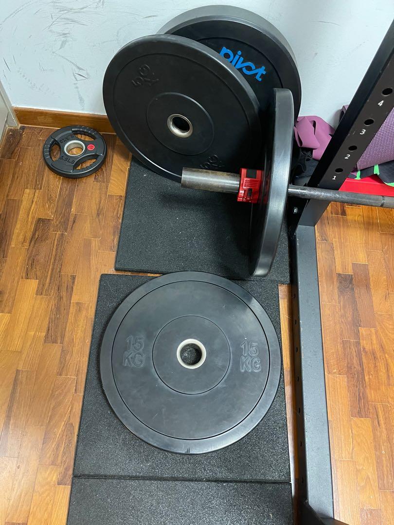 Power cage with adjustable bench and plates free delivery, Sports ...