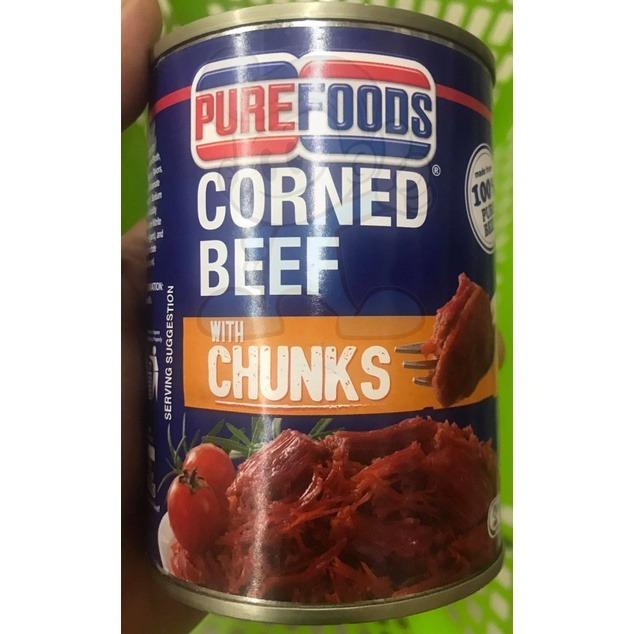 Purefoods Corned Beef with Chunks (2 x 380 g), Food & Drinks, Other ...