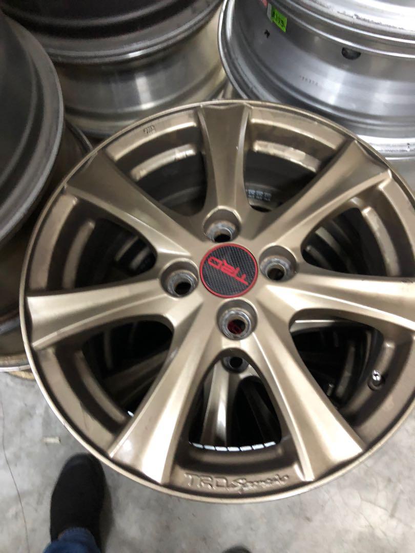 Rim original Vios TRD 15, Auto Accessories on Carousell