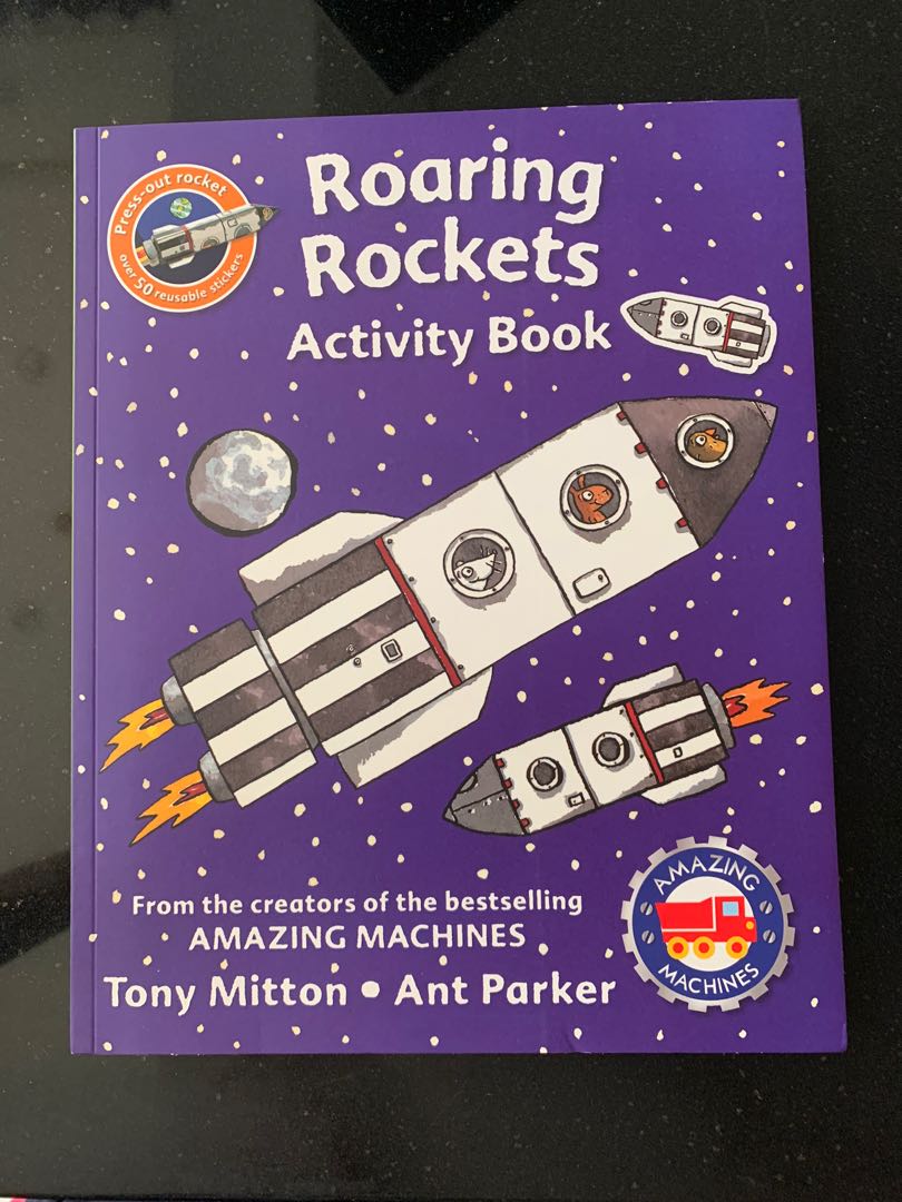 Roaring Rockets Activity Book, Hobbies & Toys, Books & Magazines ...