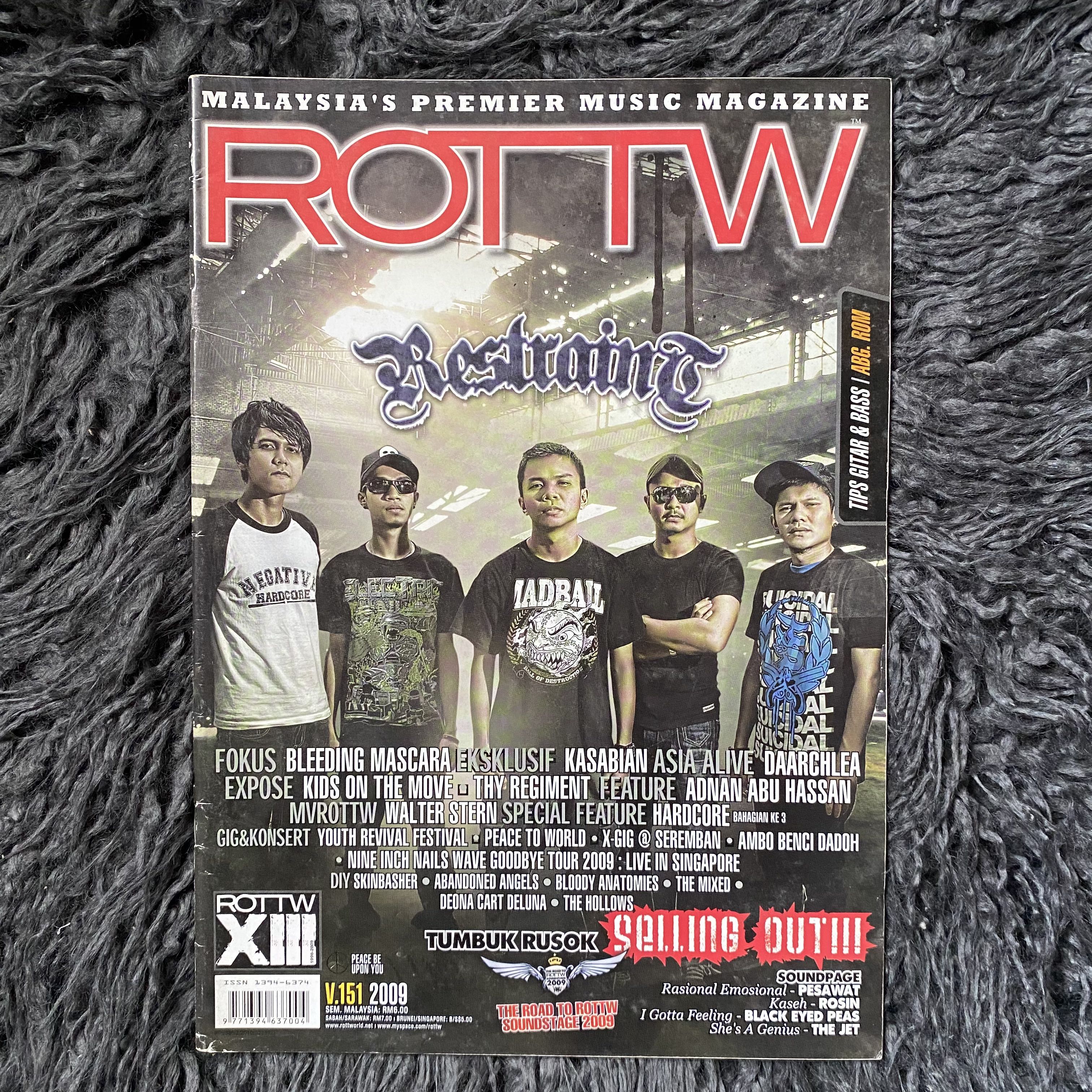 ROTTW RESTRAINT V.151 2009, Hobbies & Toys, Books & Magazines ...