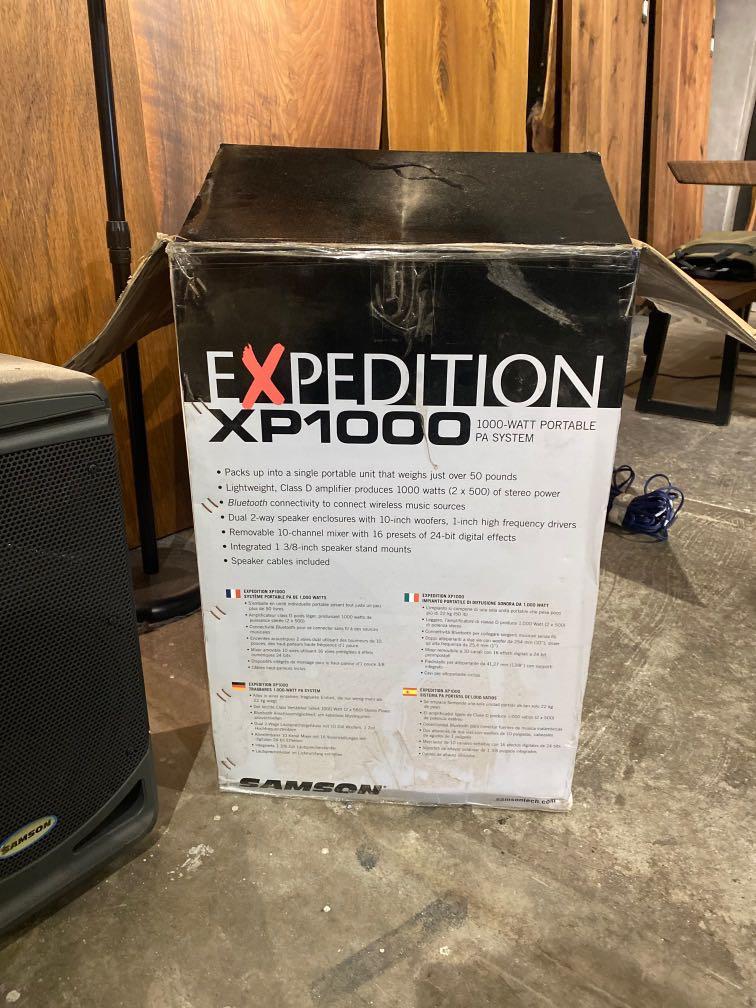 Samson Expedition Xp1000, Audio, Soundbars, Speakers & Amplifiers on ...