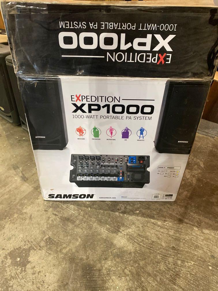 Samson Expedition Xp1000, Audio, Soundbars, Speakers & Amplifiers on Carousell