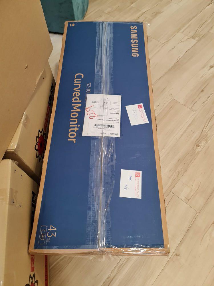 Samsung monitor 43 inch CJ890 Super Ultra-Wide Curved Monitor ...