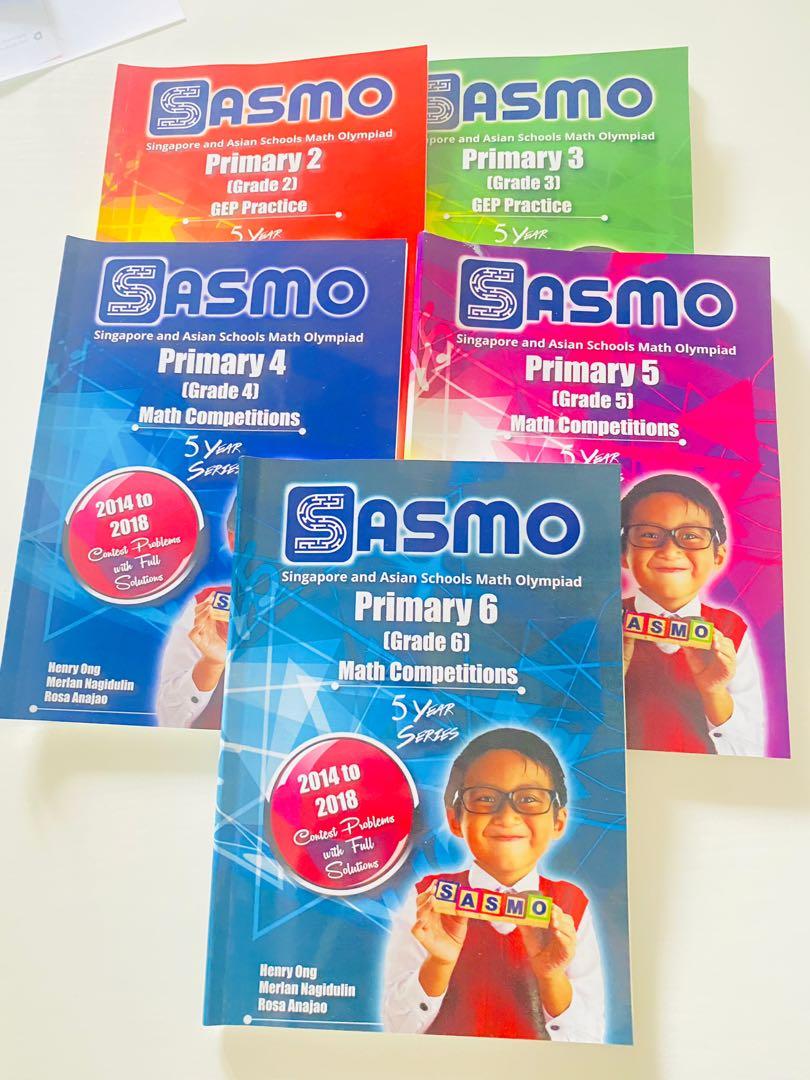 Sasmo Math Olympiad / PSLE / 5 years series, Hobbies & Toys, Books ...