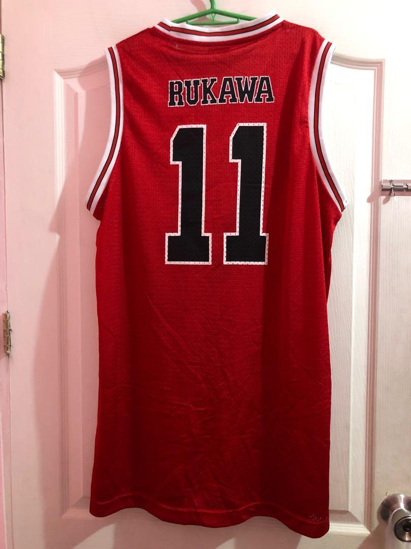 Shohoku rukawa slamdunk jersey xxL 24x33, Men's Fashion, Activewear on ...