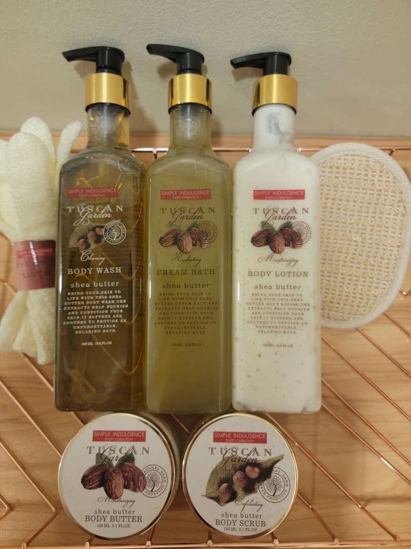Simple Indulgence Bath Set, Beauty & Personal Care, Bath & Body, Body ...