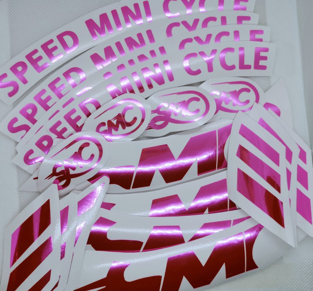 SMC rim stickers fully customised, Sports Equipment, Bicycles & Parts ...