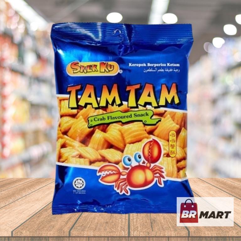 Pre Order Snacks: Tam Tam Crab Flavored Mini - Snek Ku (14g), Food ...