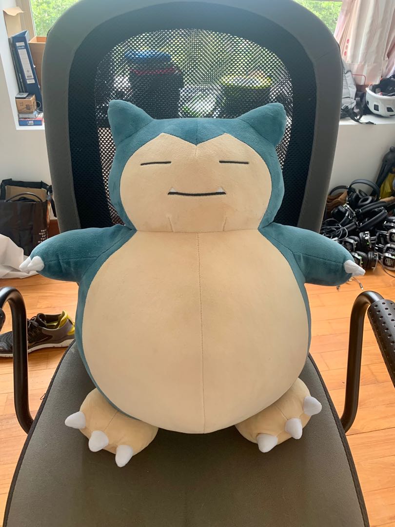 Snorlax Plushie 50cm - authentic / collectors, Hobbies & Toys, Toys ...