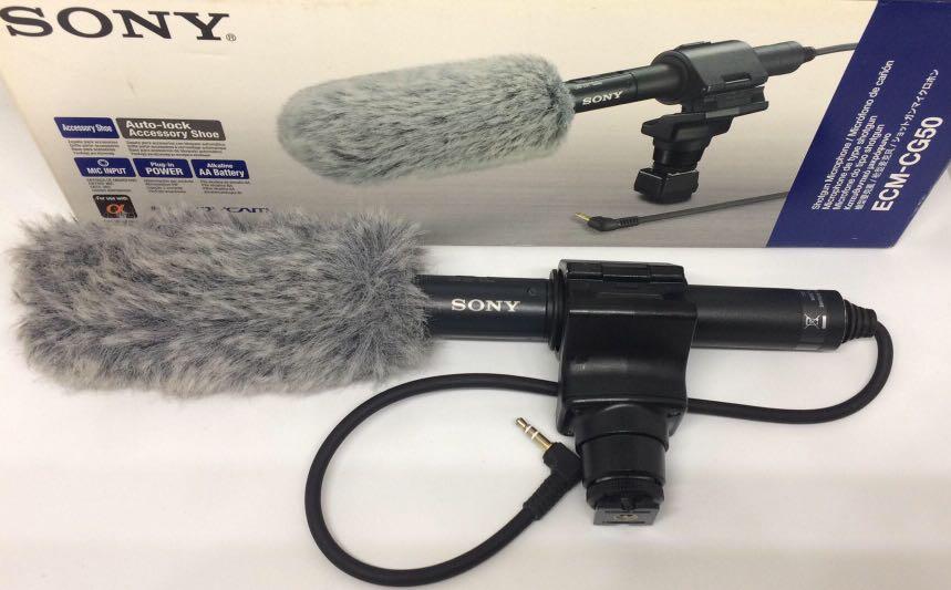 Sony MIC (ECM-CG50), Audio, Microphones on Carousell