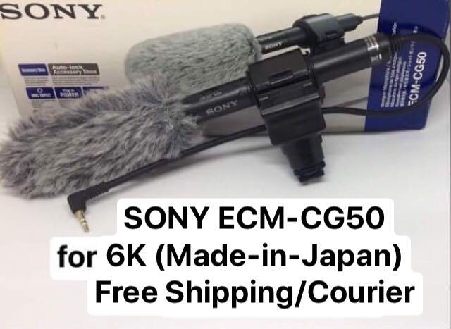 Sony MIC (ECM-CG50), Audio, Microphones on Carousell