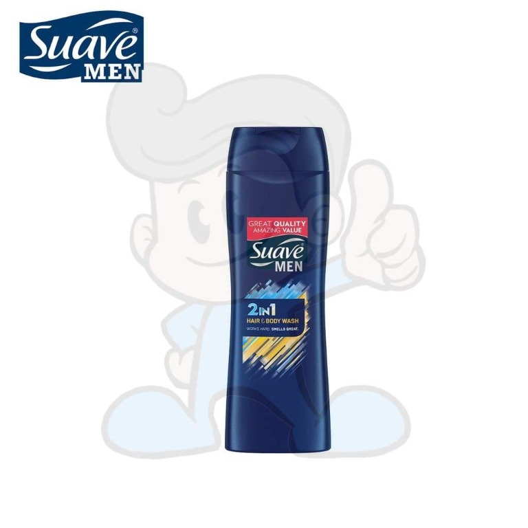 Suave Men Hair and Body Wash 2 in 1, 18 fl. oz., Beauty & Personal Care ...